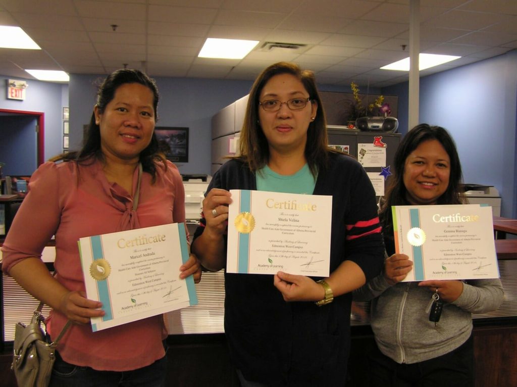 Graduating Classes – Edmonton West Campus | AOLCC