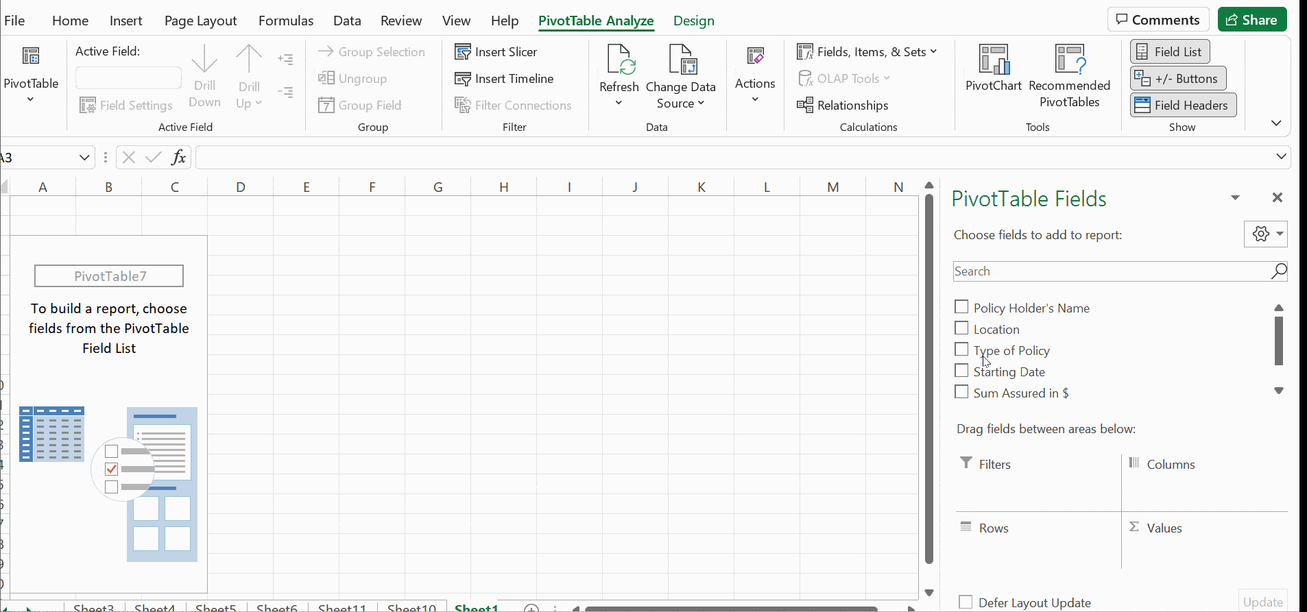 Pivot Tables in Excel - Getting Started for Beginners | AOLCC