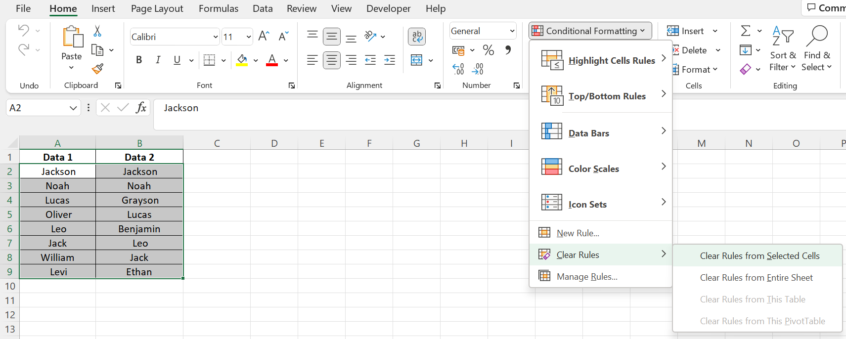 How to Compare Two Columns in Excel - Easy Guide | AOLCC